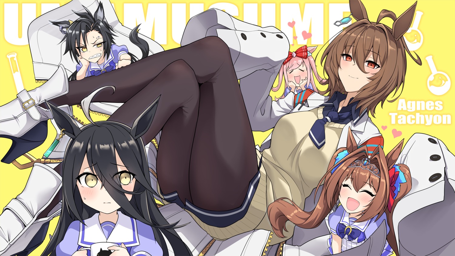 halcon uma musume pretty derby agnes digital (umamusume) agnes tachyon (umamusume) air shakur ...